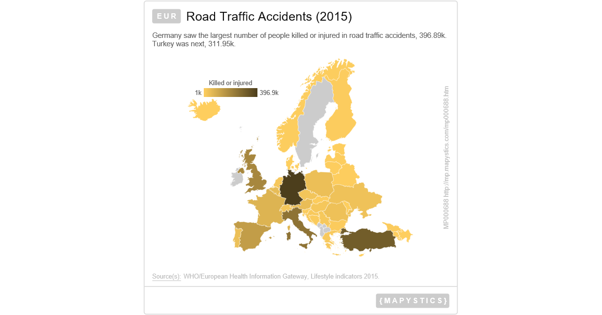 EUROPE | Road Traffic Accidents (2015)